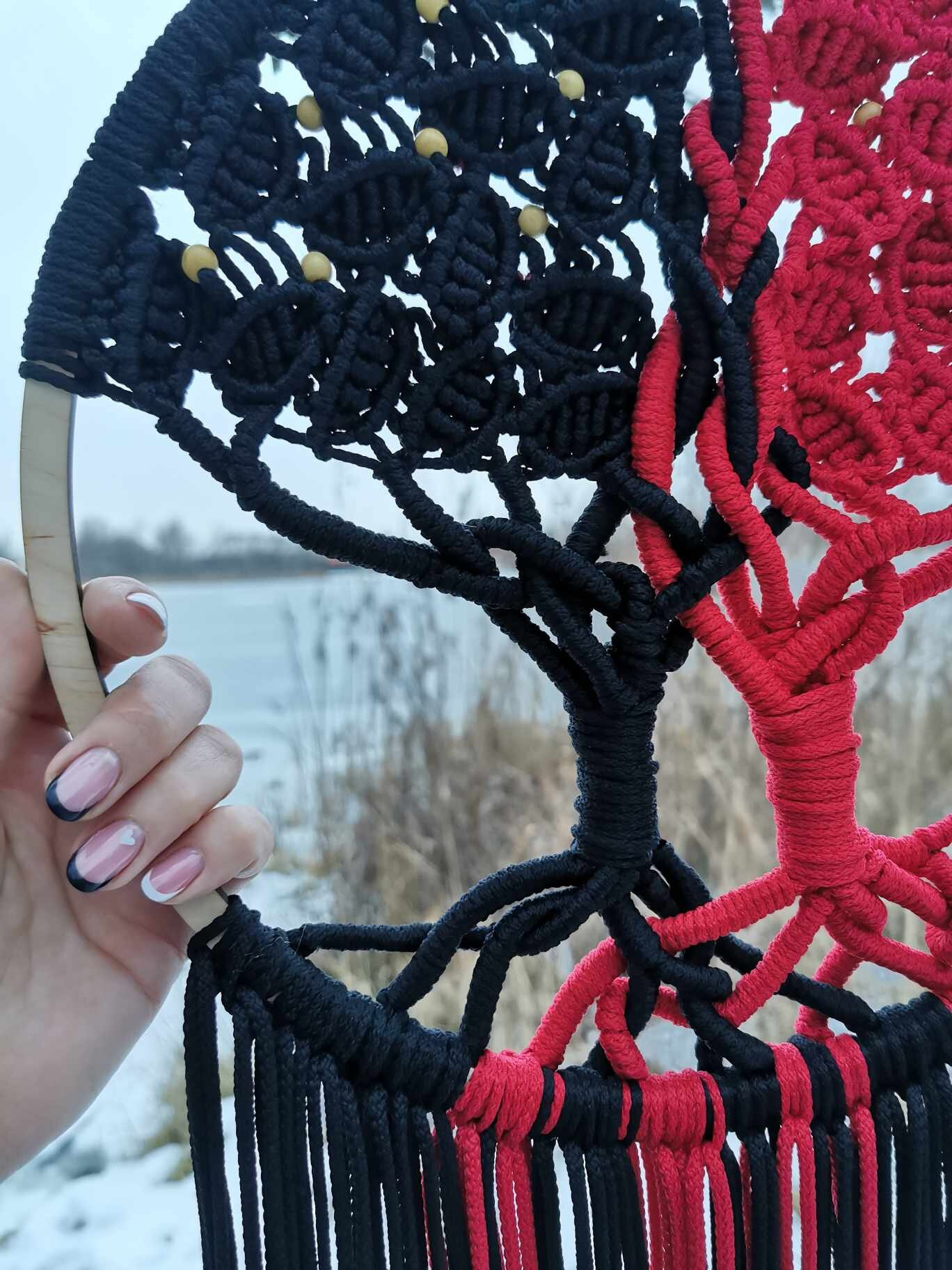Macrame Leaves Tree of Life , Boho Wall Decor, Handmade Home Decor, New ...