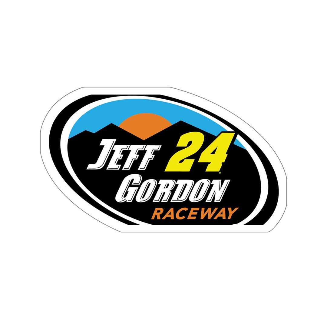 Jeff Gordon Raceway Throwback Kiss-cut Stickers - Etsy