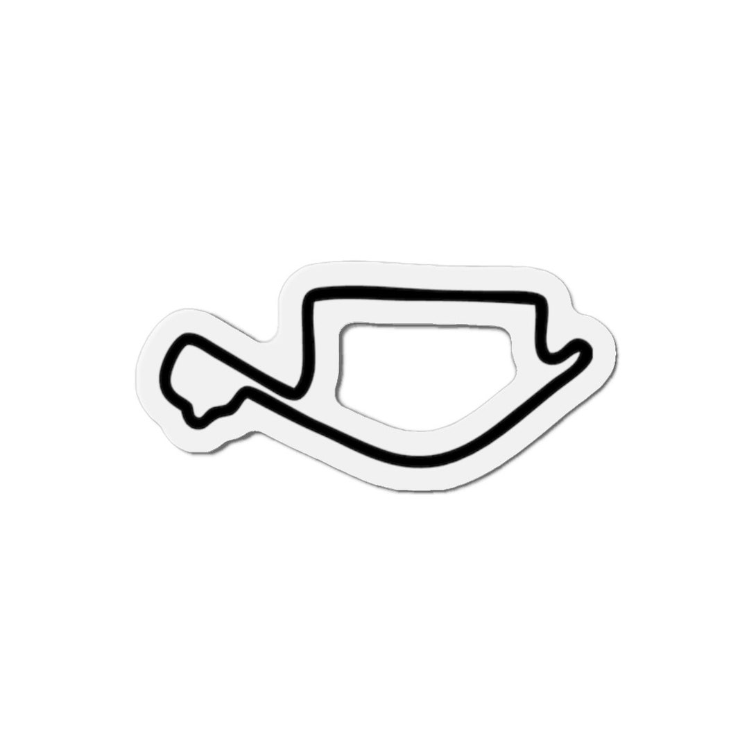 Grand Prix of Long Beach Track Outline Die-cut Magnets - Etsy