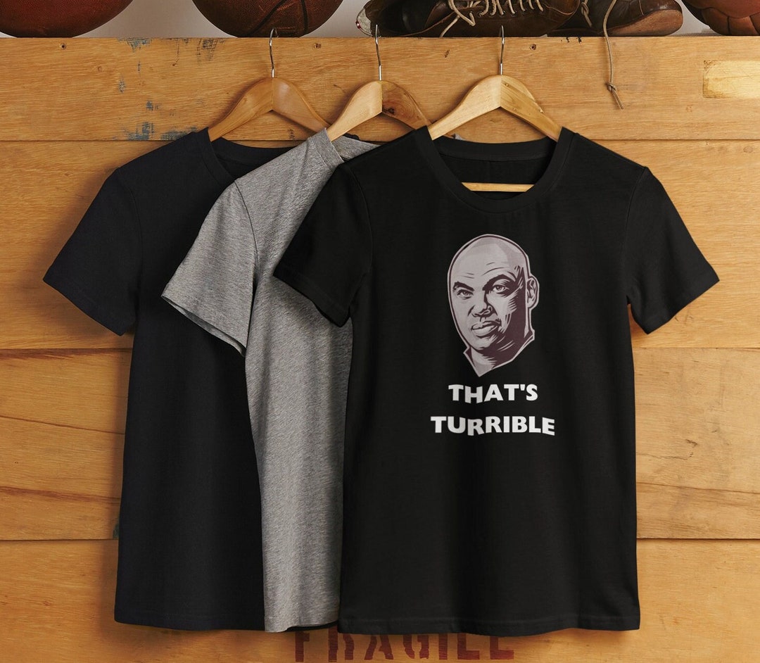 Charles Barkley That's Turrible NBA Basketball Unisex Heavy Cotton Tee ...