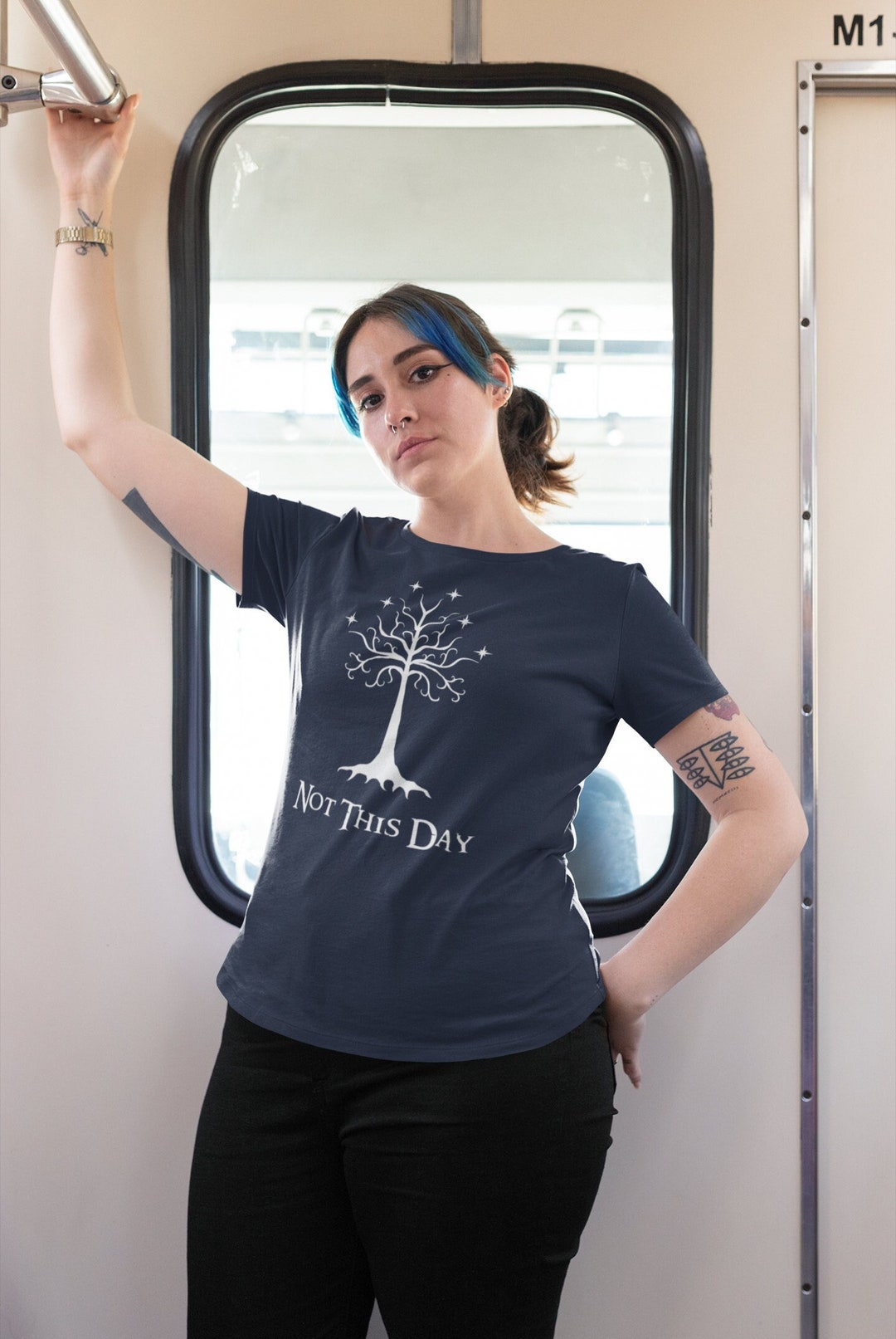 Not This Day Tree of Gondor Unisex Heavy Cotton Tee - Etsy