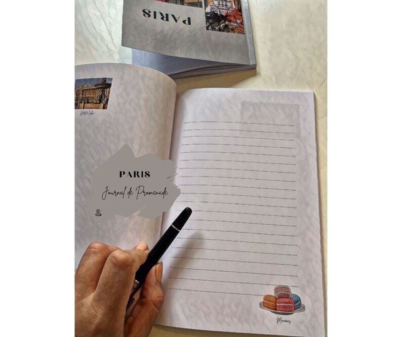 Paris Journal De Promenade - Etsy