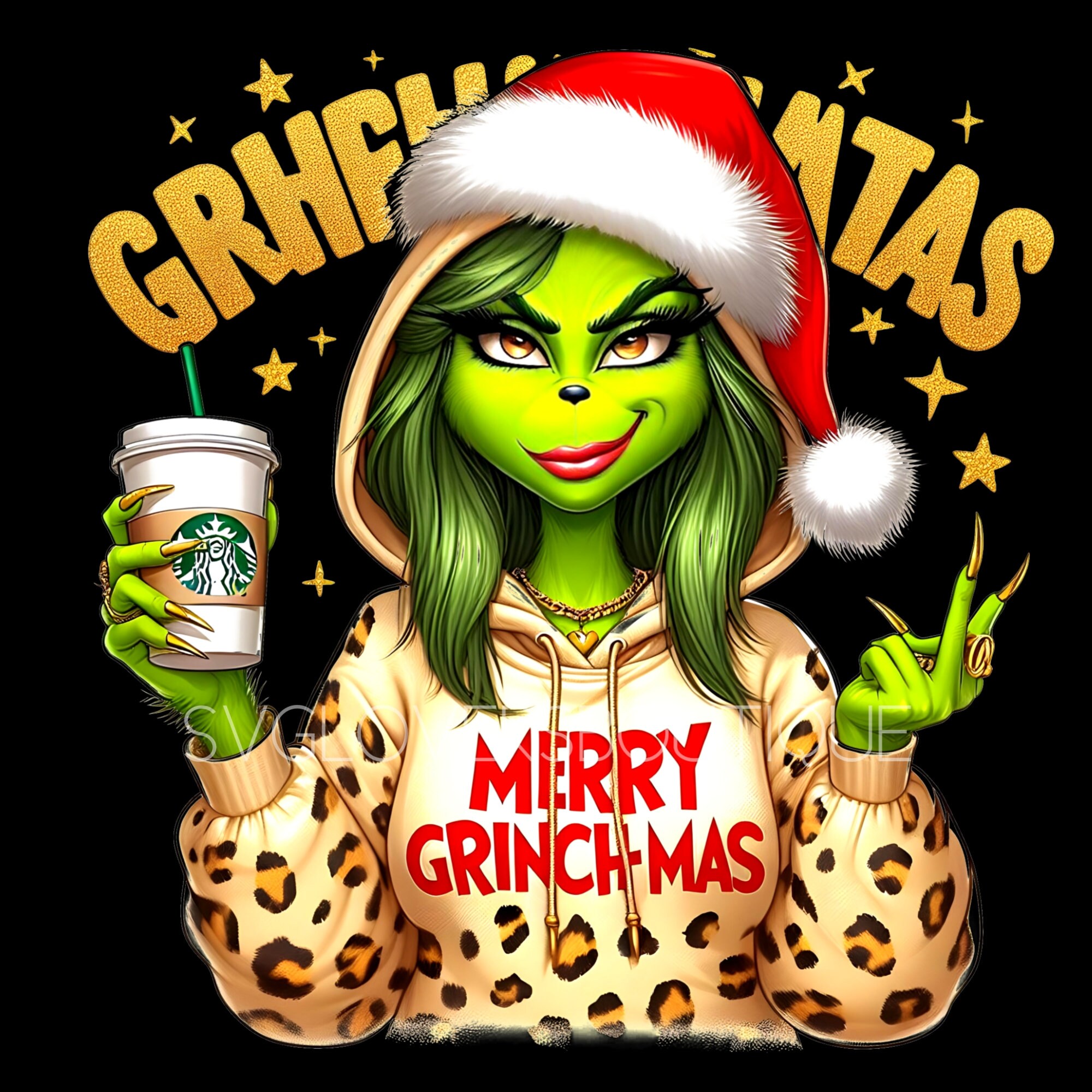 Boujee Grinch Png Filecute Grinch Filegrinchmas CUSTOMS - Etsy Canada