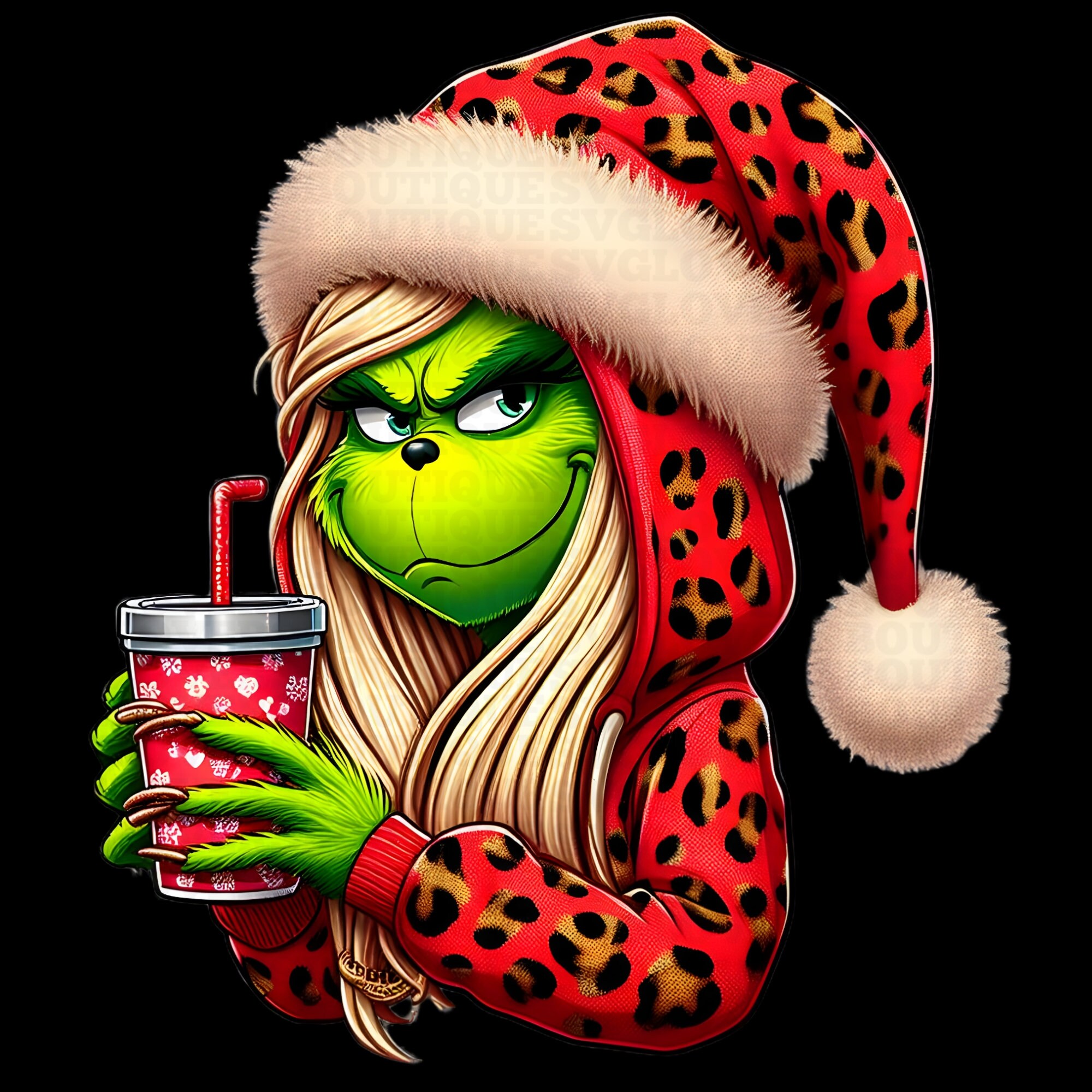 Lady Grinch Png Santa Grinch Png Barbie Grinch Green Etsy Portugal