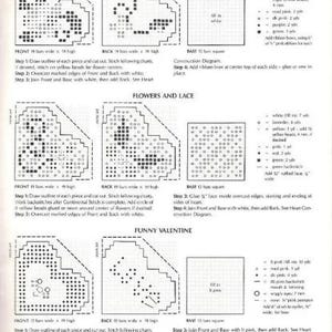 PDF Vintage Plastic Canvas Pattern - Squeezums - Etsy