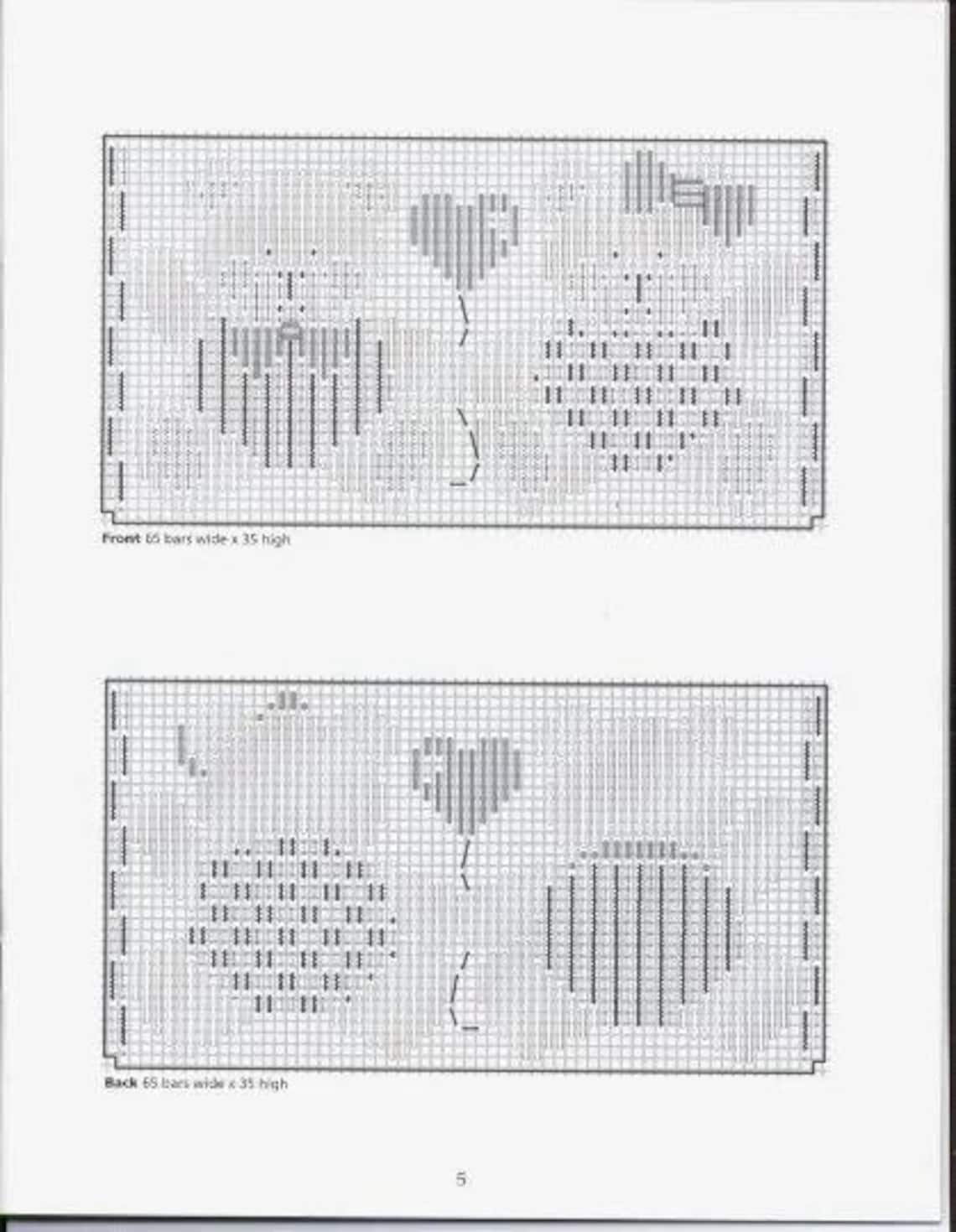 PDF Vintage Plastic Canvas Pattern - Checkbook Covers - Etsy