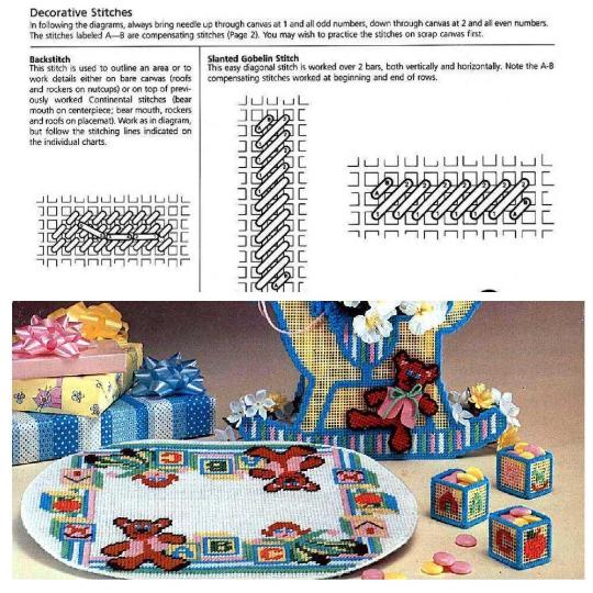 PDF Vintage Plastic Canvas Pattern - Celebrations - Etsy