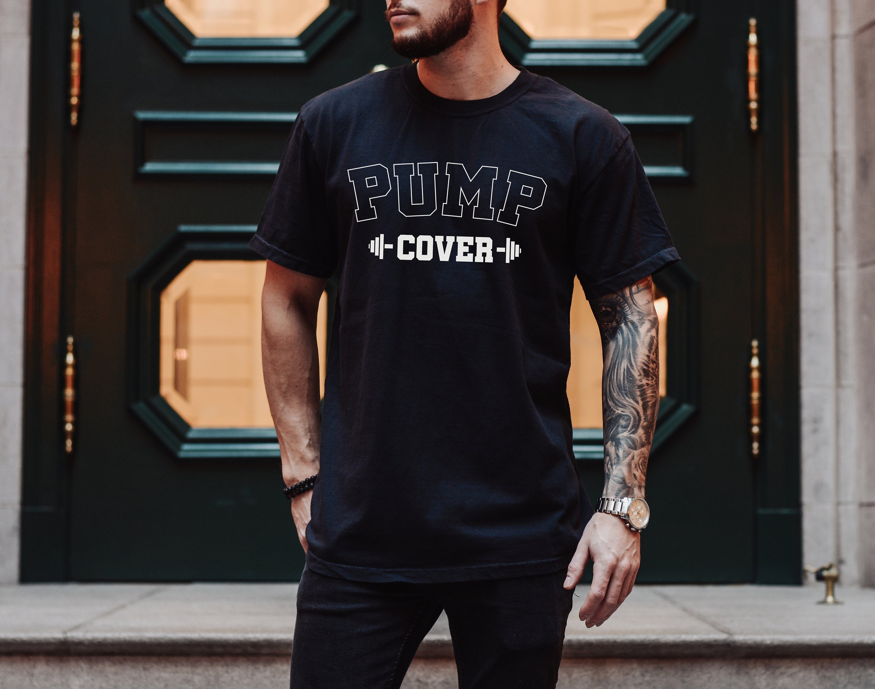 Pump Cover Shirt, Oversized Gym Shirt, Gym Workout Tee, Fitness Apparel ...