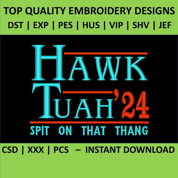 Dst Embroidery Files for Hat - Etsy