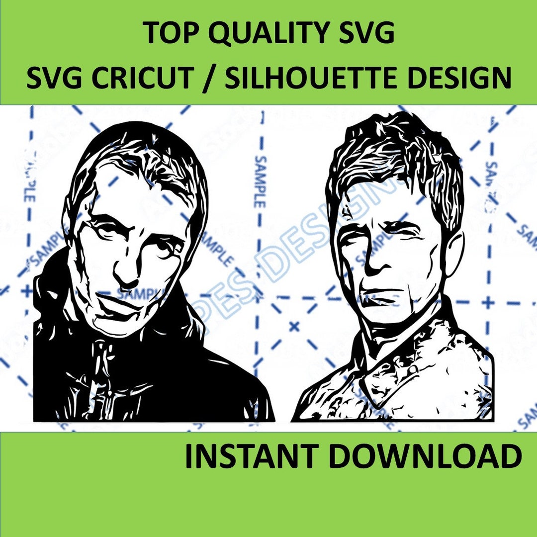 Oasis SVG, Liam Svg, Oasis Band Inspired Logo Design for Shirt, Sticker ...