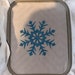 Snowflake Digital Embroidery Design, Snowflake Machine Embroidery ...