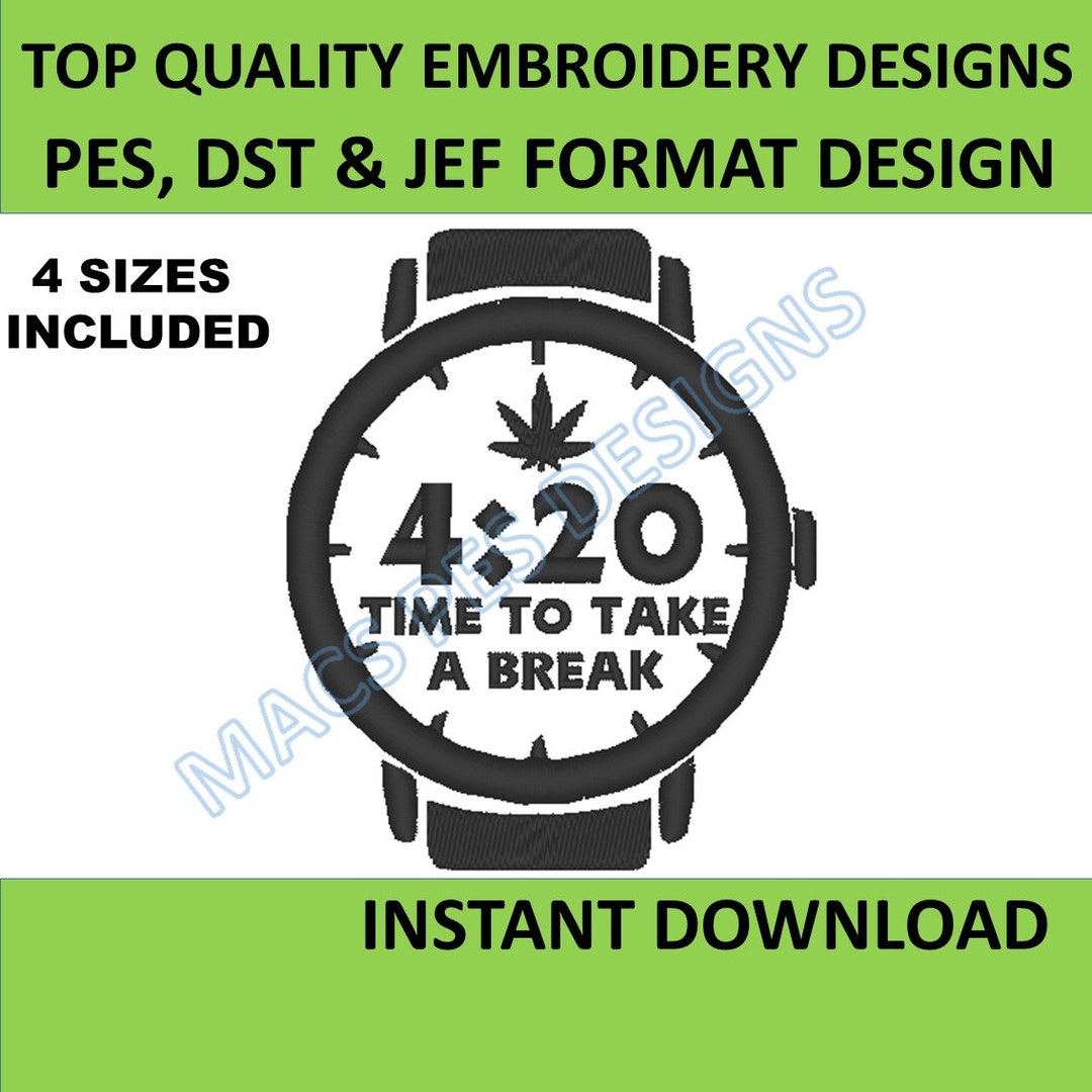 Cannabis Embroidery Design PES Embroidery Design Machine Embroidery ...