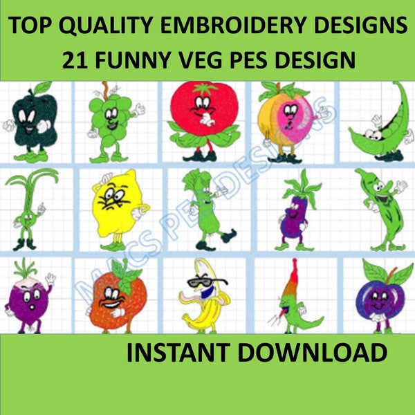 Vegetable People - Etsy