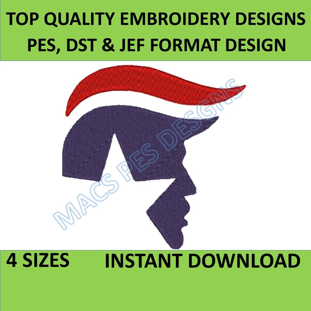 Donald Trump 2024 Machine Embroidery Design Make America Great Again ...
