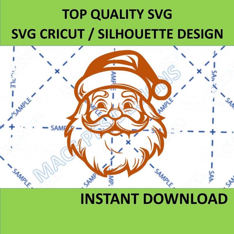 Retro Santa Svg - Etsy