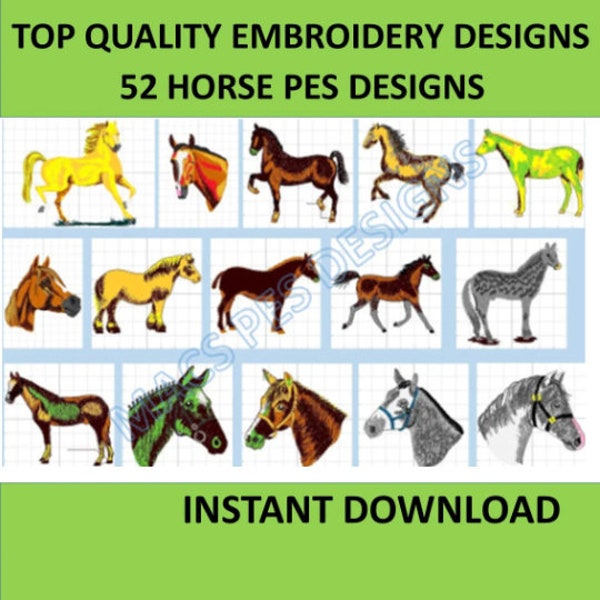 Horse Jumping Machine Embroidery Designs - Etsy UK