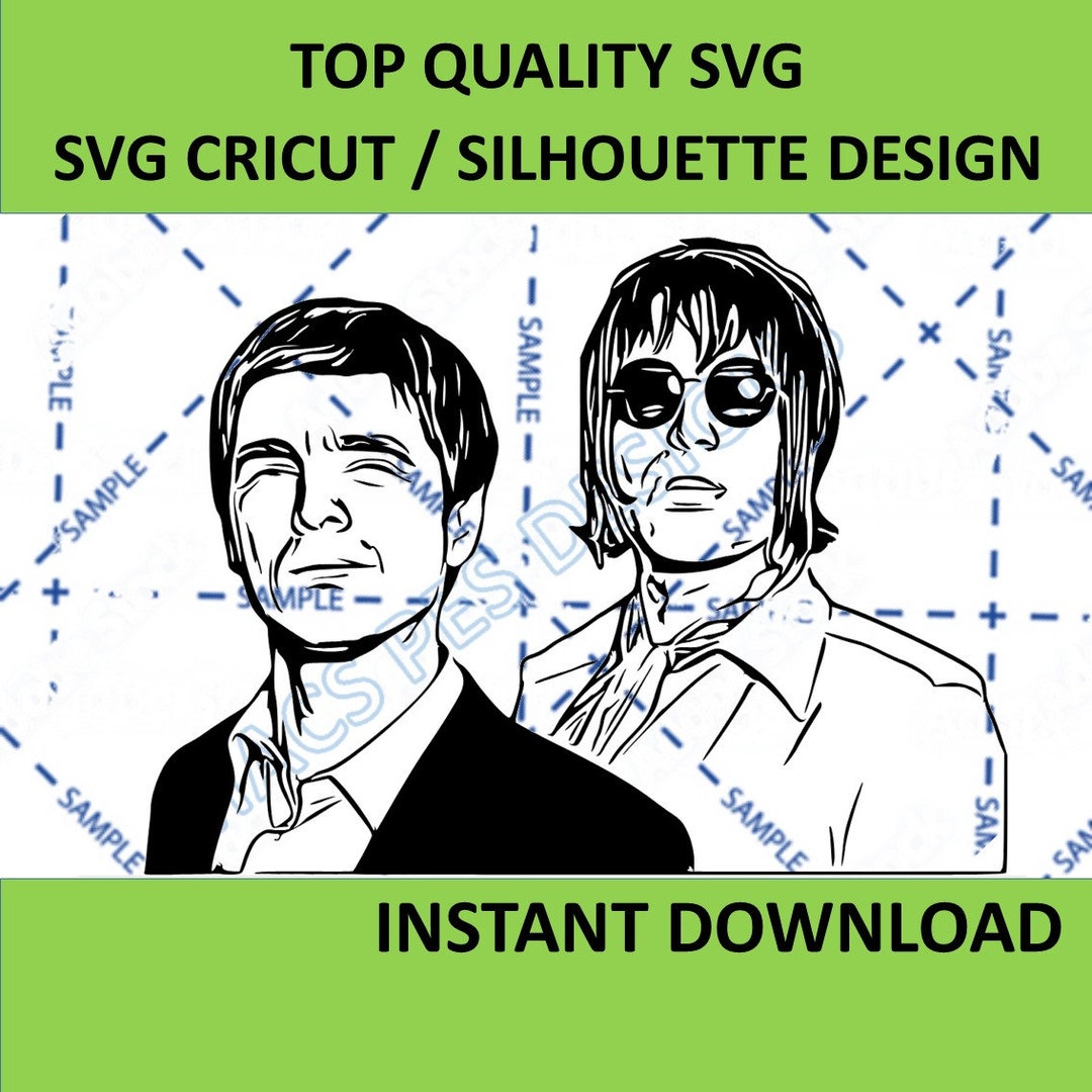 Oasis SVG, Liam Svg, Oasis Band Inspired Logo Design for Shirt, Sticker ...