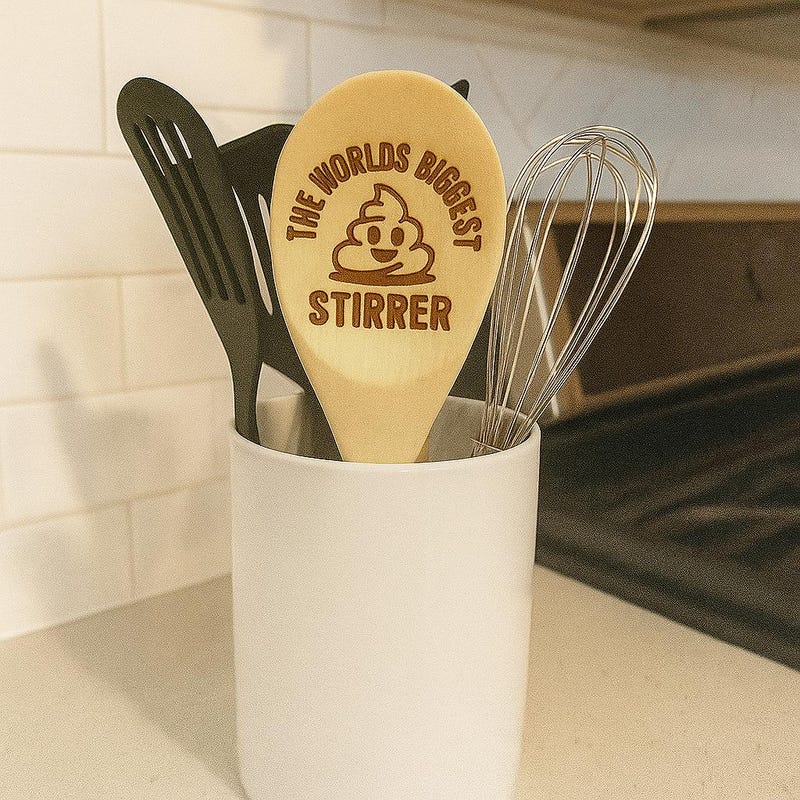Shit Stirrer Spoon - Etsy