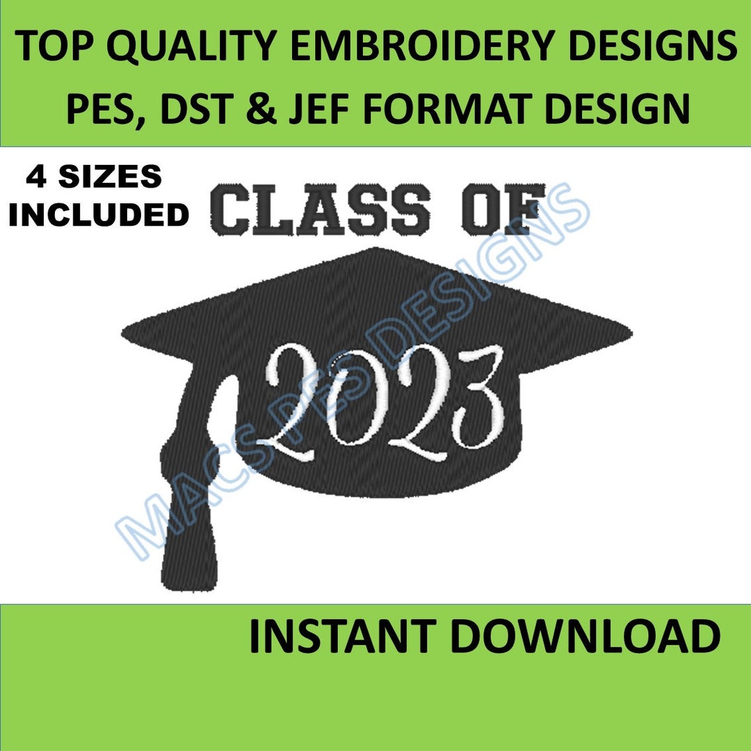 Graduation Embroidery Designs at Cody Wray blog