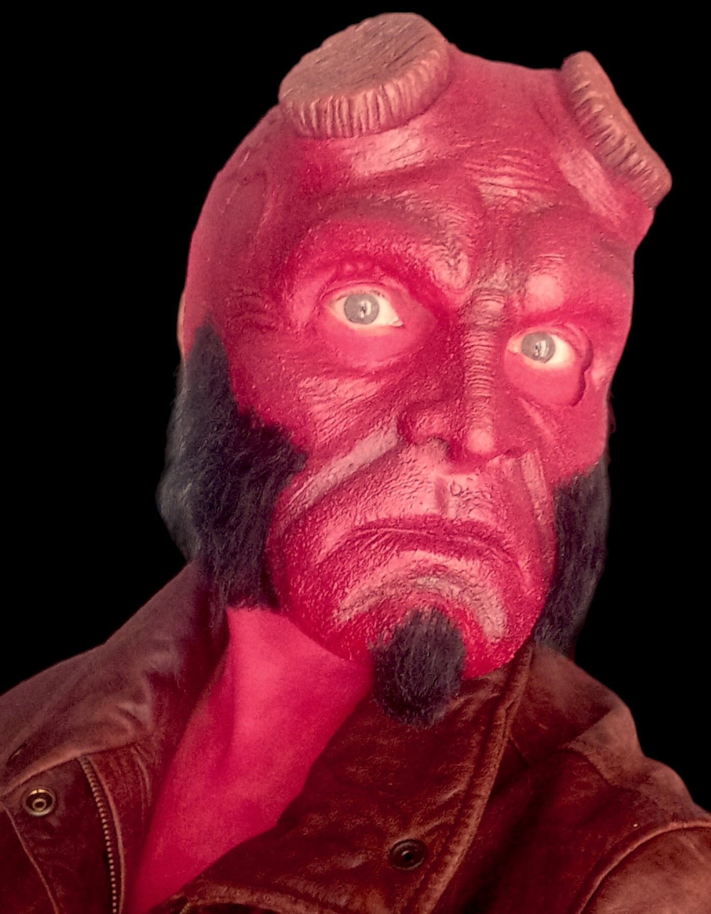 Hellboy Latex Mask - Etsy