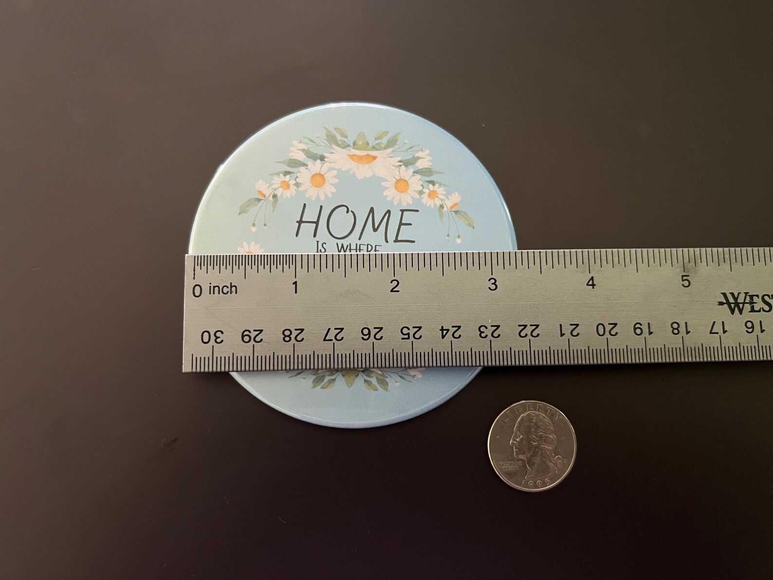 Home is Where Mom is Magnet for Refrigerator Locker Desk or File ...