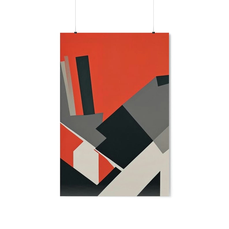 Premium Matte Modernist Poster - Etsy