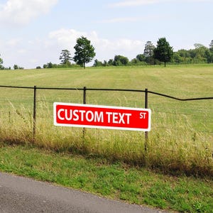 Custom Road Signs,personalized Road Sign,custom Metal Street Sign,make ...