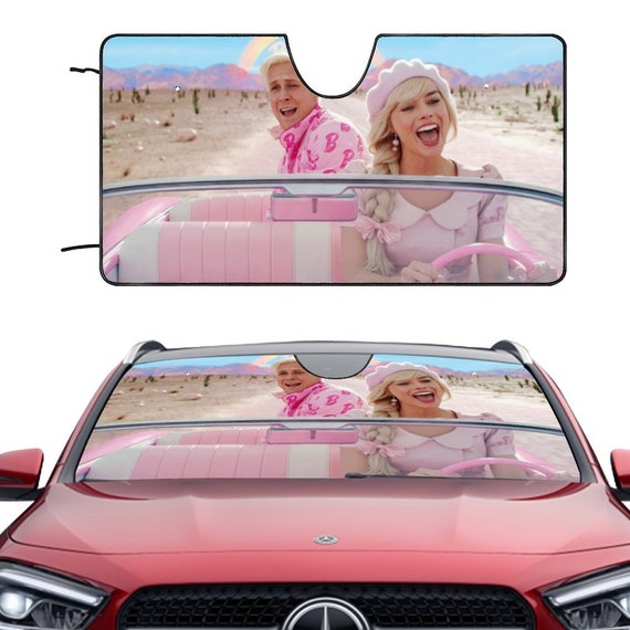 Pink sun visor for car store