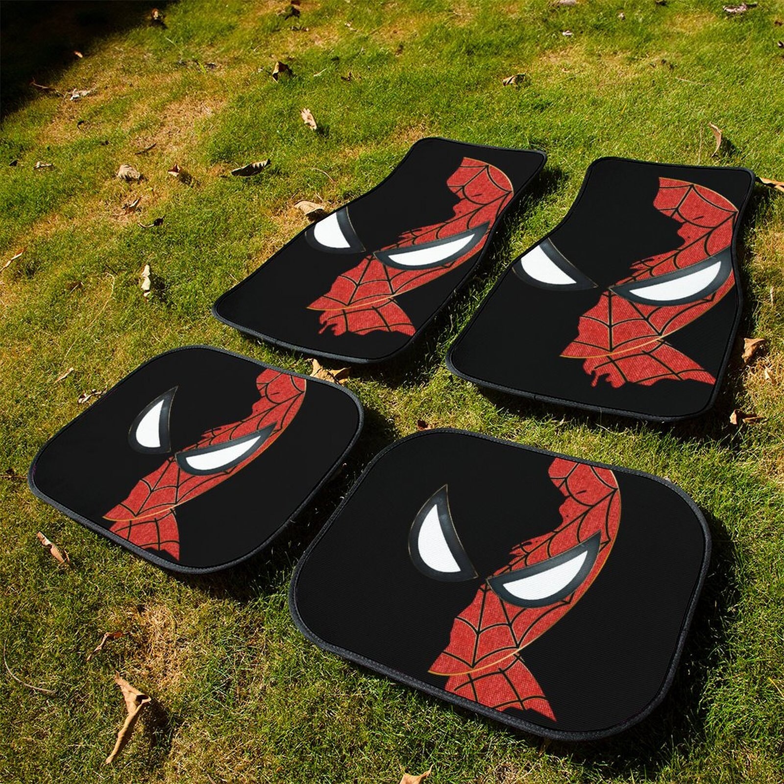 Hand-painted Spider-man Car Mats Spider-man Front Car Mats Stylish Car ...