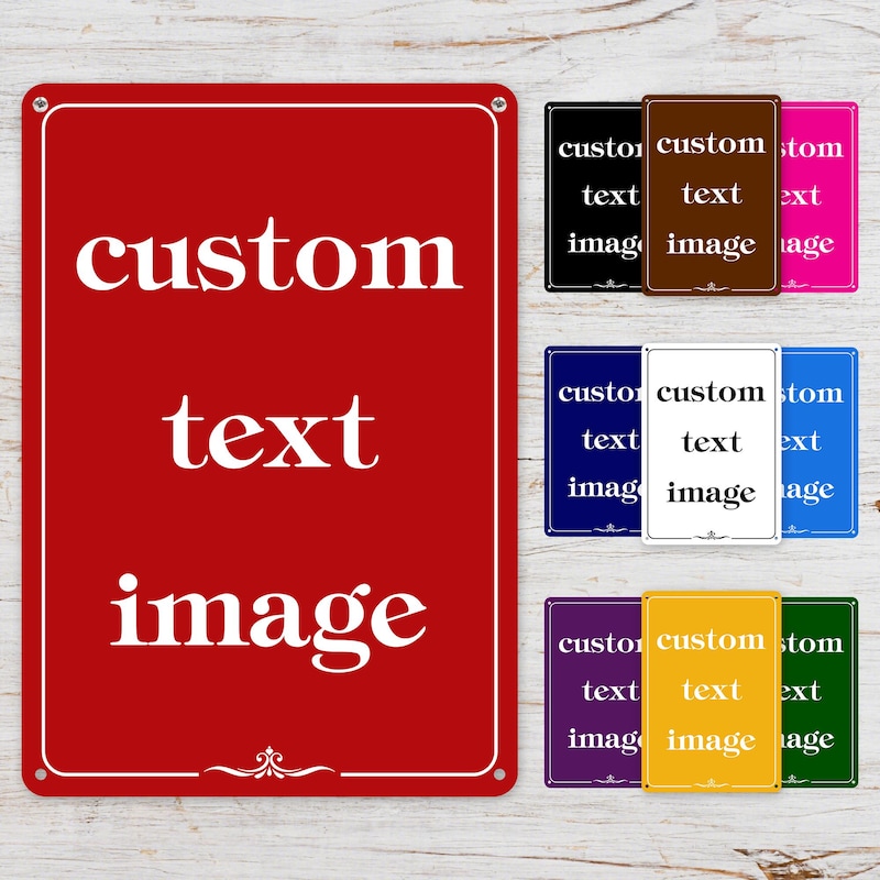 Outdoor Metal Signs - Etsy