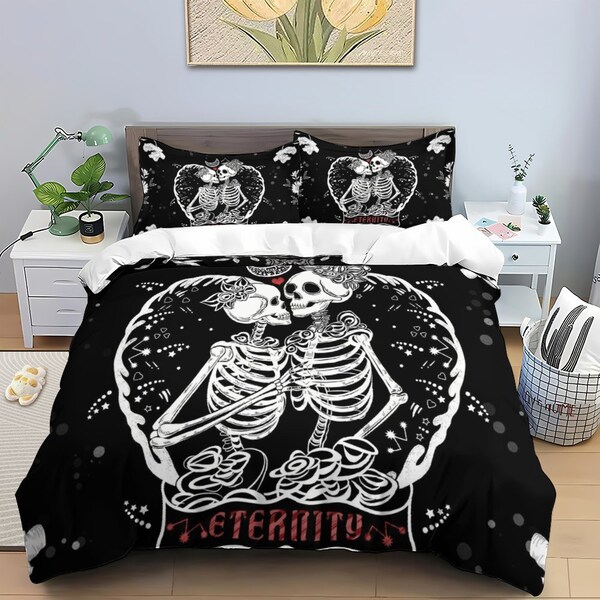 Skull Comforter Sets - Etsy