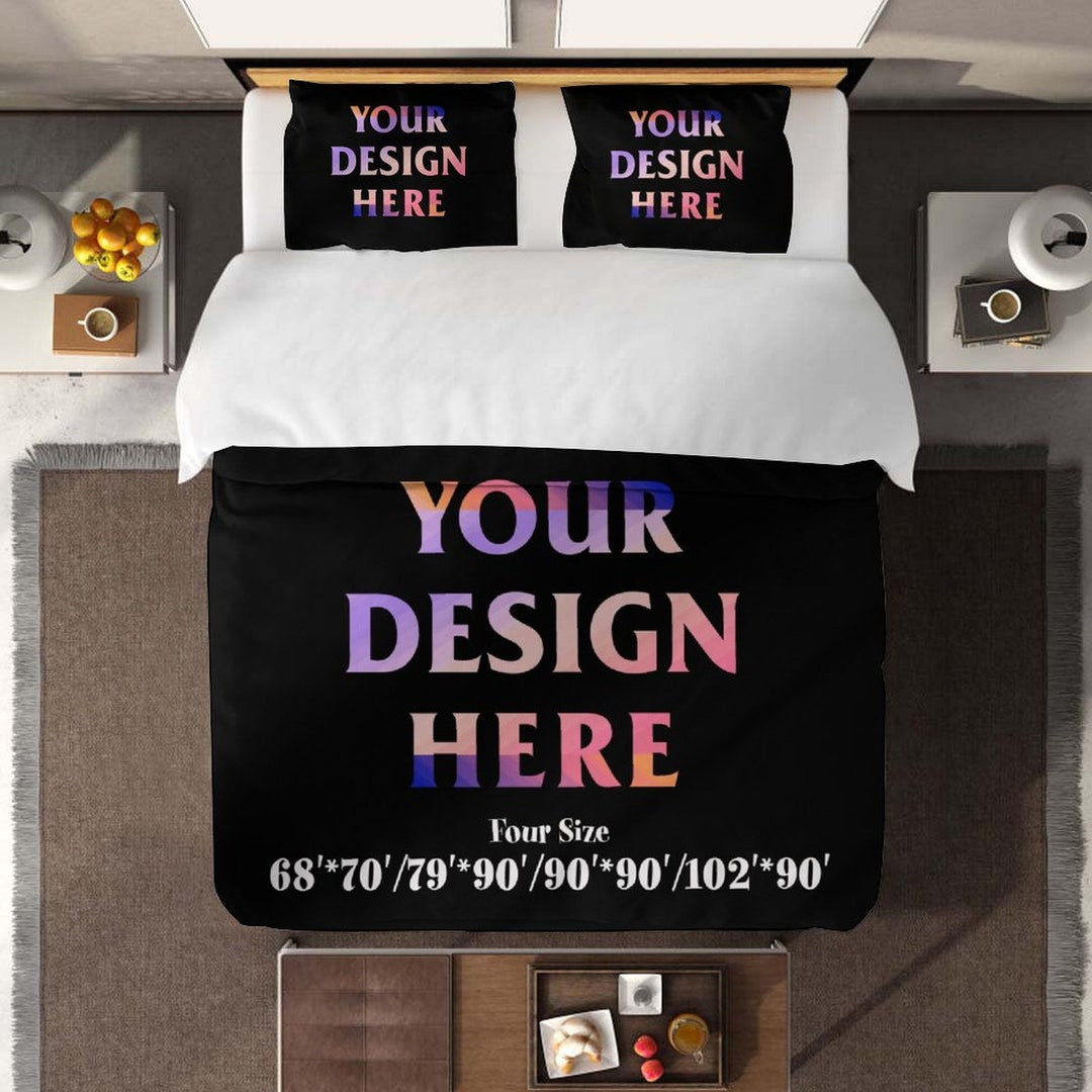 Custom Photo Writing Personalized Bedding Sets / Duvet Covers and ...