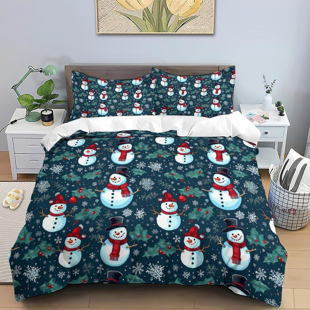 Christmas Bedding,christmas Present Gift,duvet Cover Bedding,children's ...