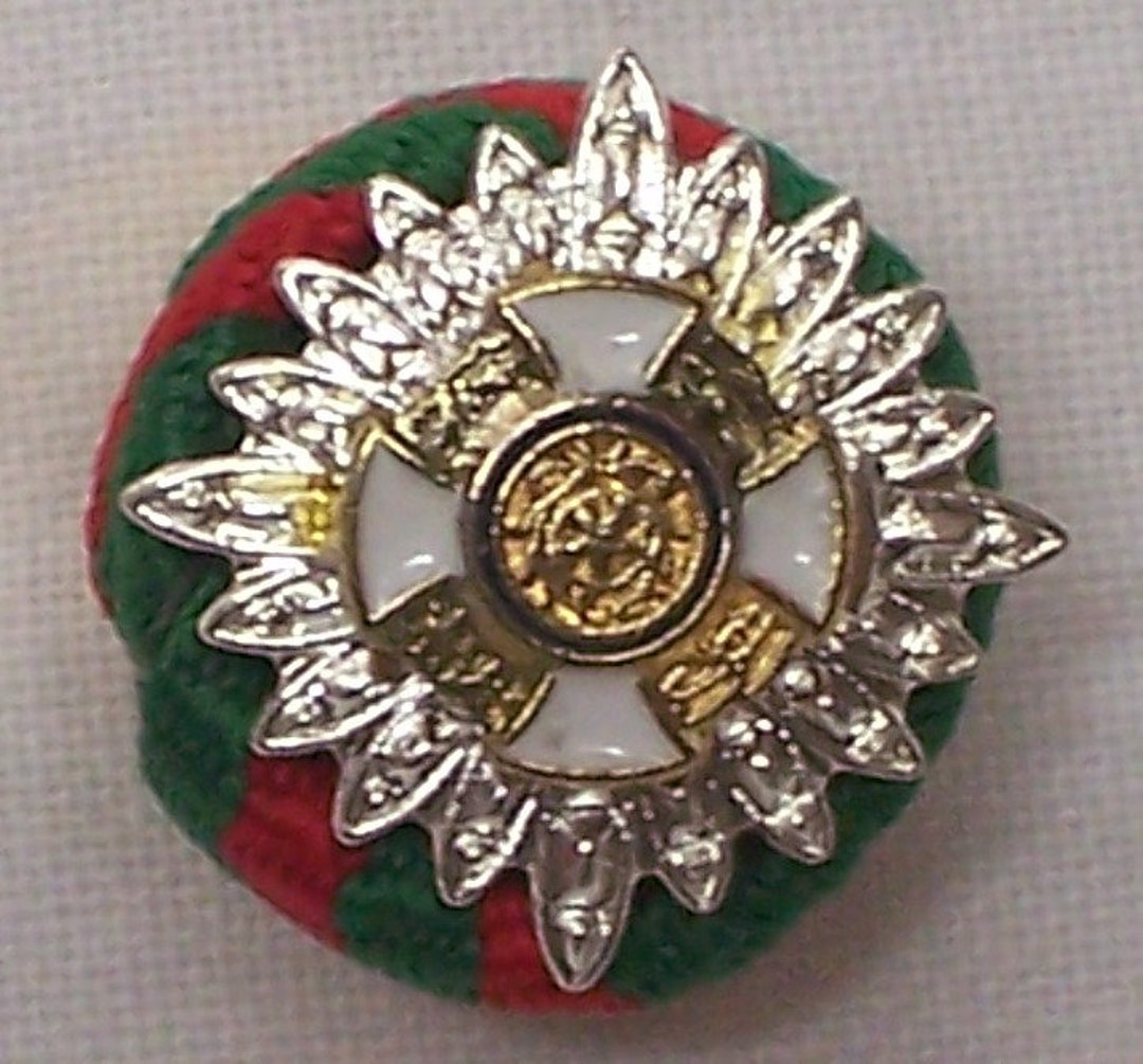 Silk Rosette Grand Officer Order of Merit of the Italian Republic With ...