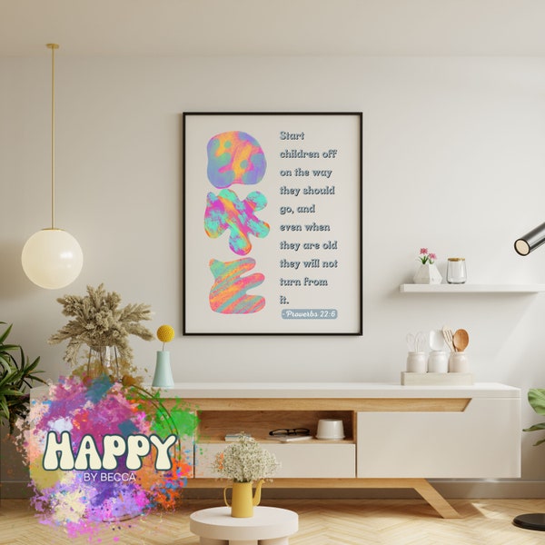 Proverbs 22 6 - Etsy