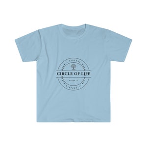 Circle of Life Unisex Softstyle T-shirt - Etsy