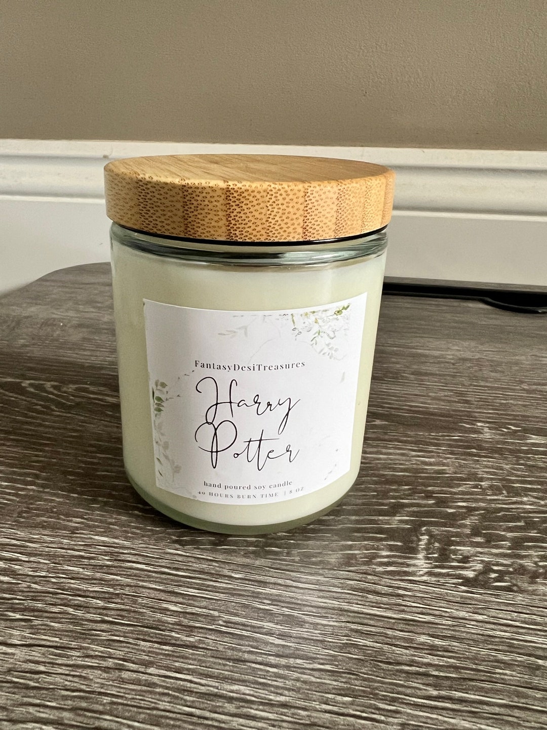 Harry Potter Wood Wick Candles - Etsy