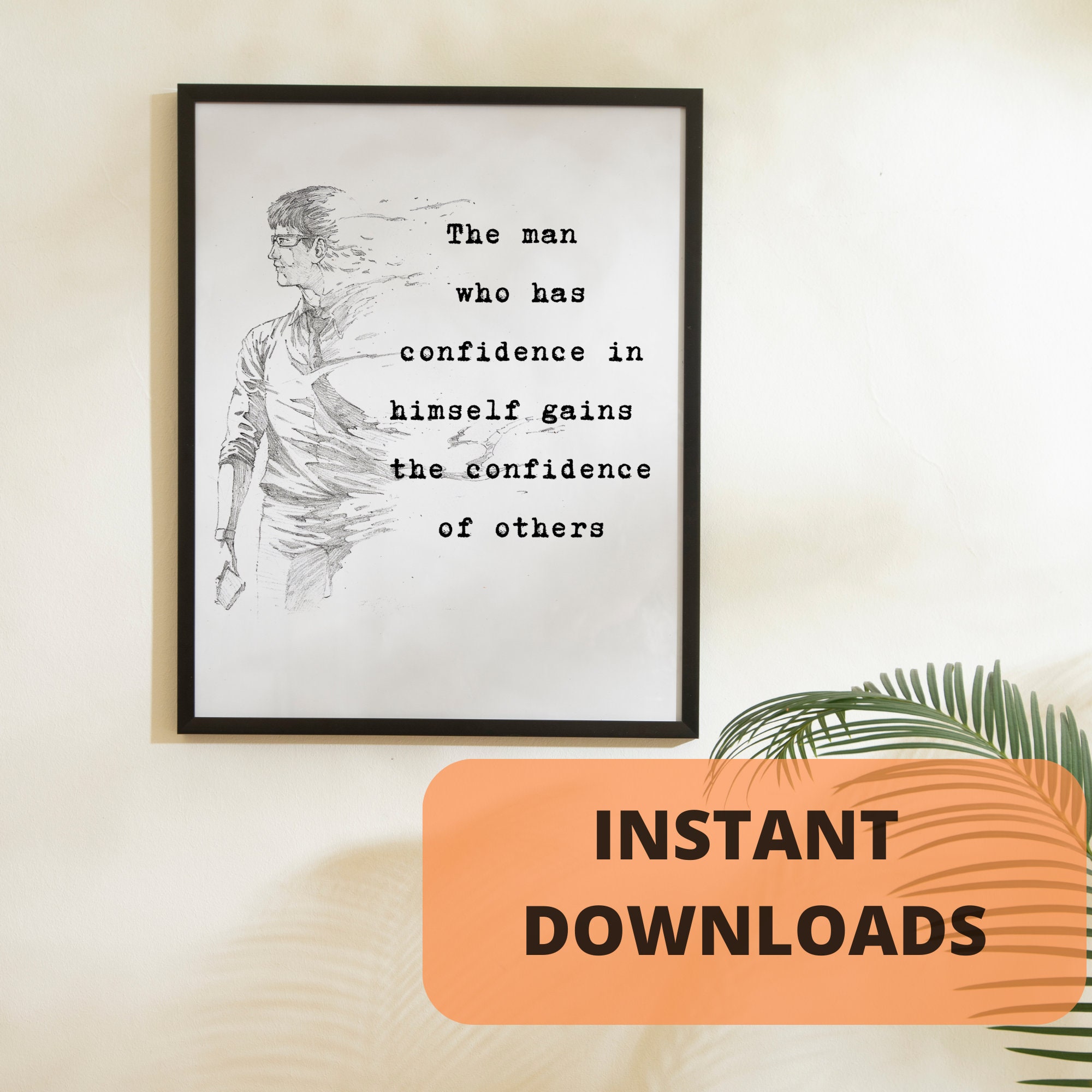 Quote, Stoicism Poster, Stoic Gift, Stoicism Printable Wall Art ...