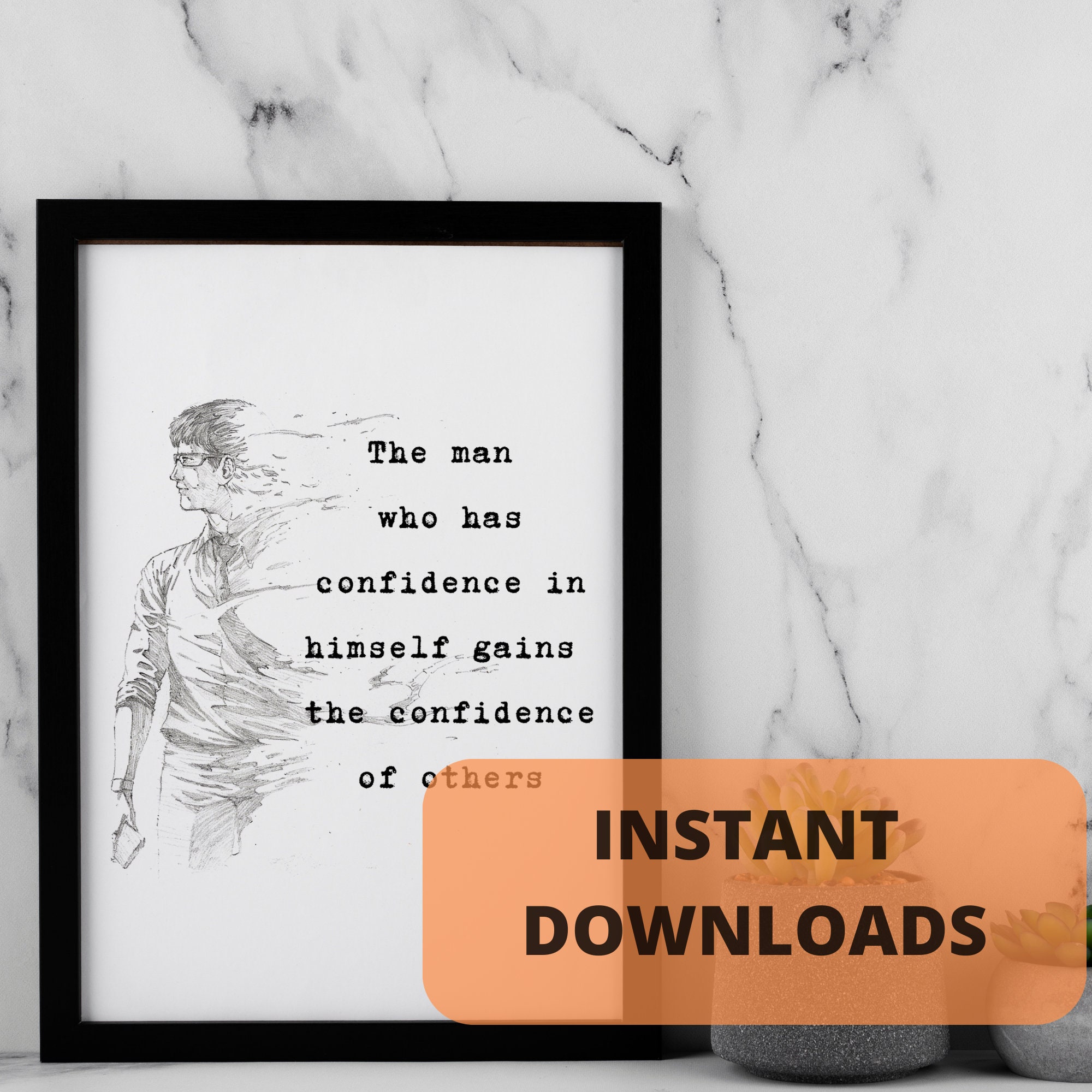 Quote, Stoicism Poster, Stoic Gift, Stoicism Printable Wall Art ...