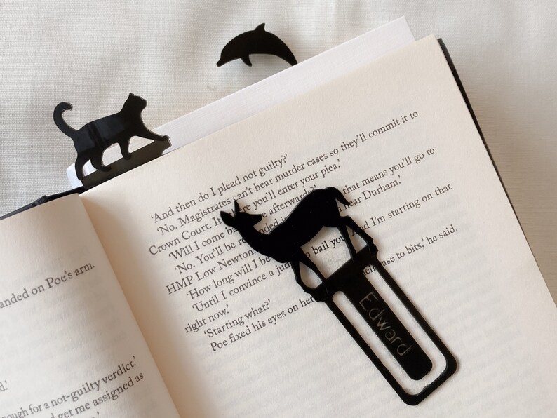 Personalised 3D Printed Animal Bookmark - Etsy