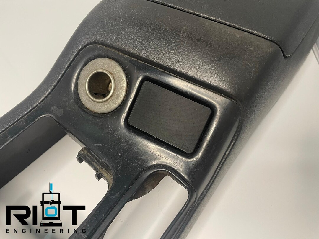 89-94 240sx Blank Button Cover - Center Console Switch Topper Trim S13 ...