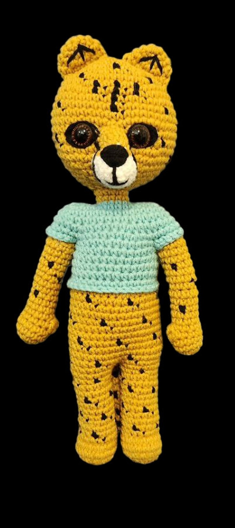 Cheetah Crochet Pattern Amigurumi - Etsy