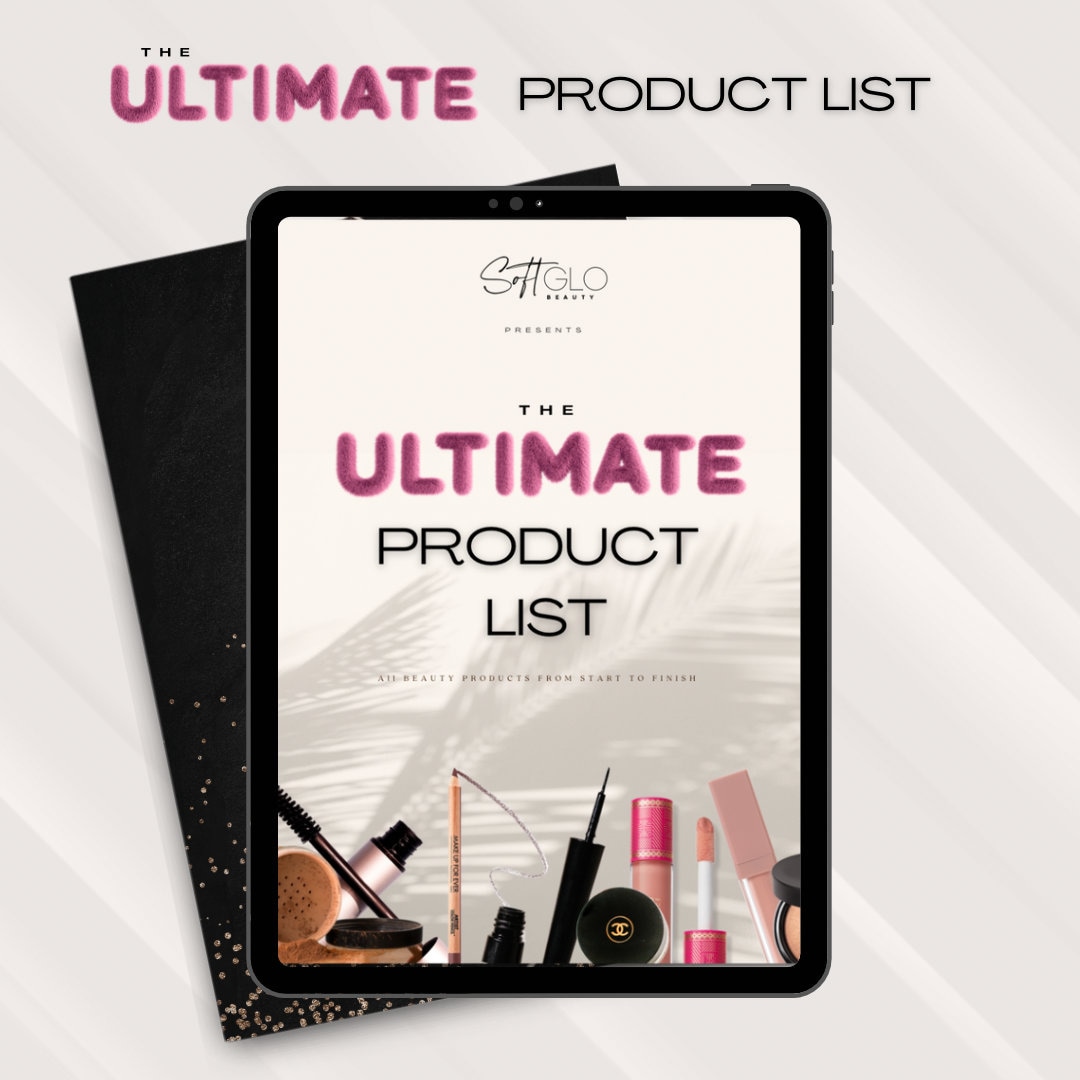 The Ultimate Product List for Beauty Beginners and Professionals - Etsy
