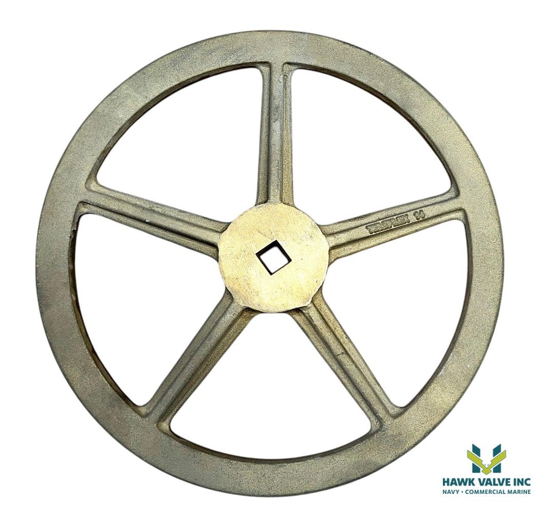14" Brass Handwheel - Etsy