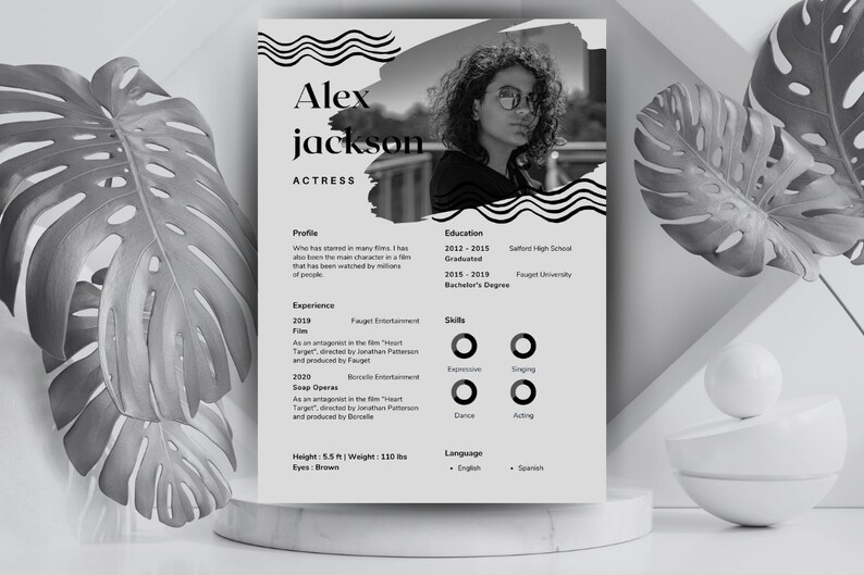 Editable Resume Template Stand Out in Job Applications - Etsy Australia