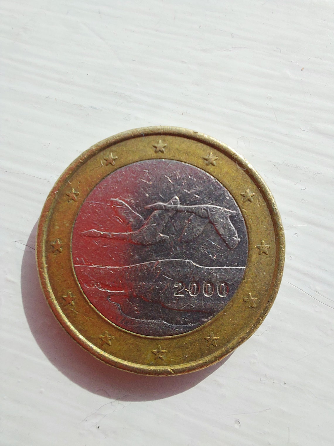 1 Euro 2nd Type, 2nd Map, Finland 1euro Coin Year 2000 - Etsy
