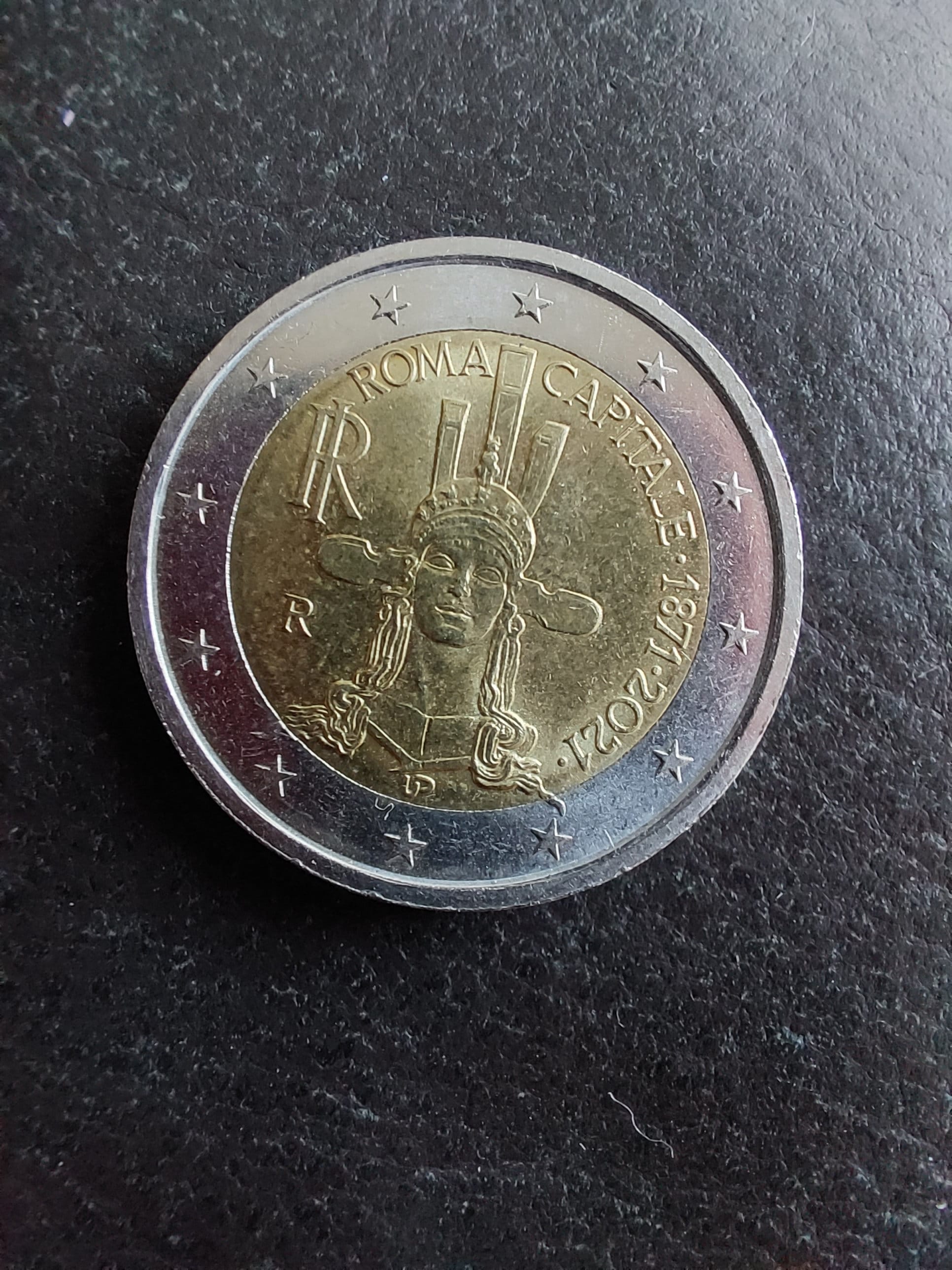 ITALY 2 EURO COIN / Commemorial Coin / 150th Anniversary of the ...
