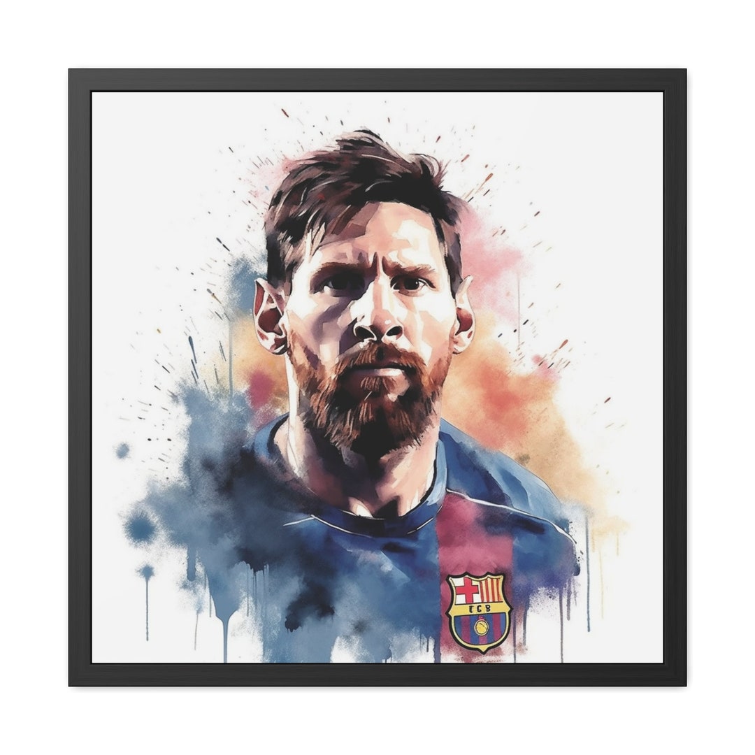 Lionel Messi Art Poster - Etsy