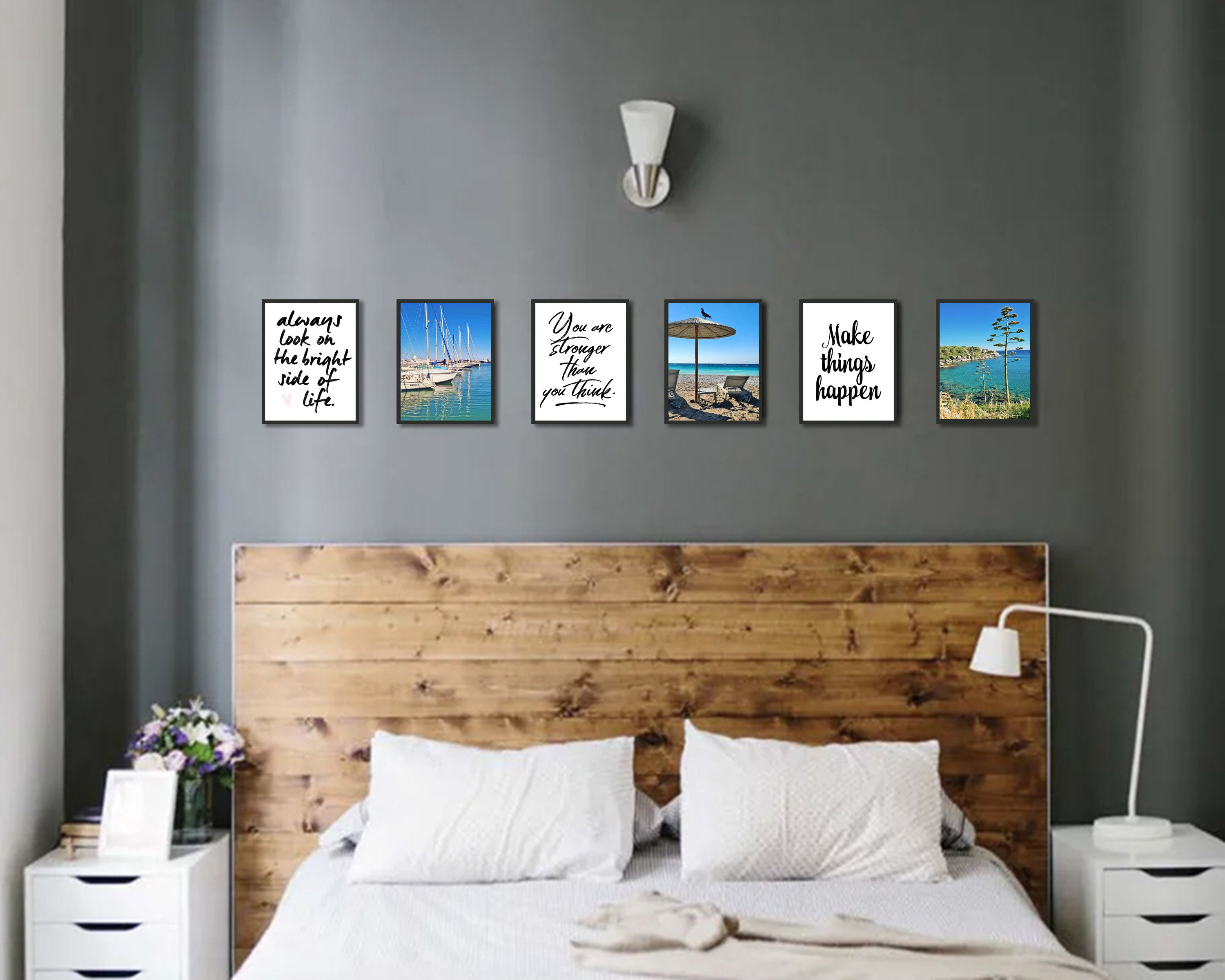 Motivational Wall Art, Set of 6 Posters, Motivational Poster, Poster ...