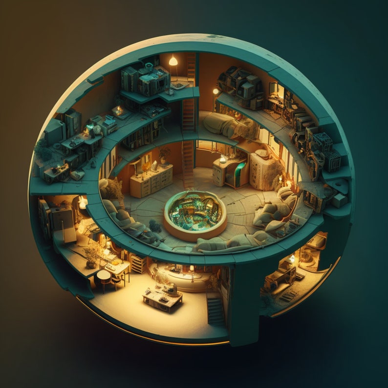 Future Living Complex 9 - Etsy